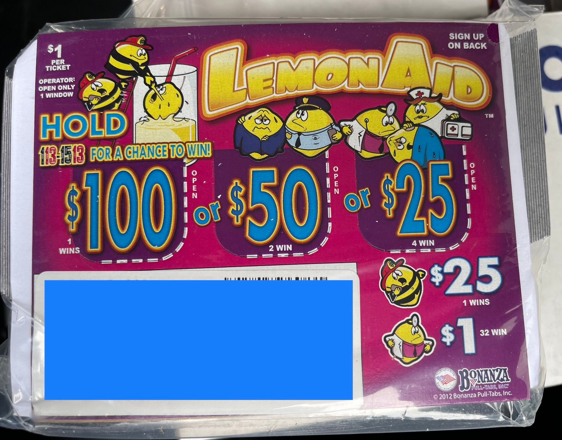 Lemonade Flash Pull Tabs Seal - Etsy