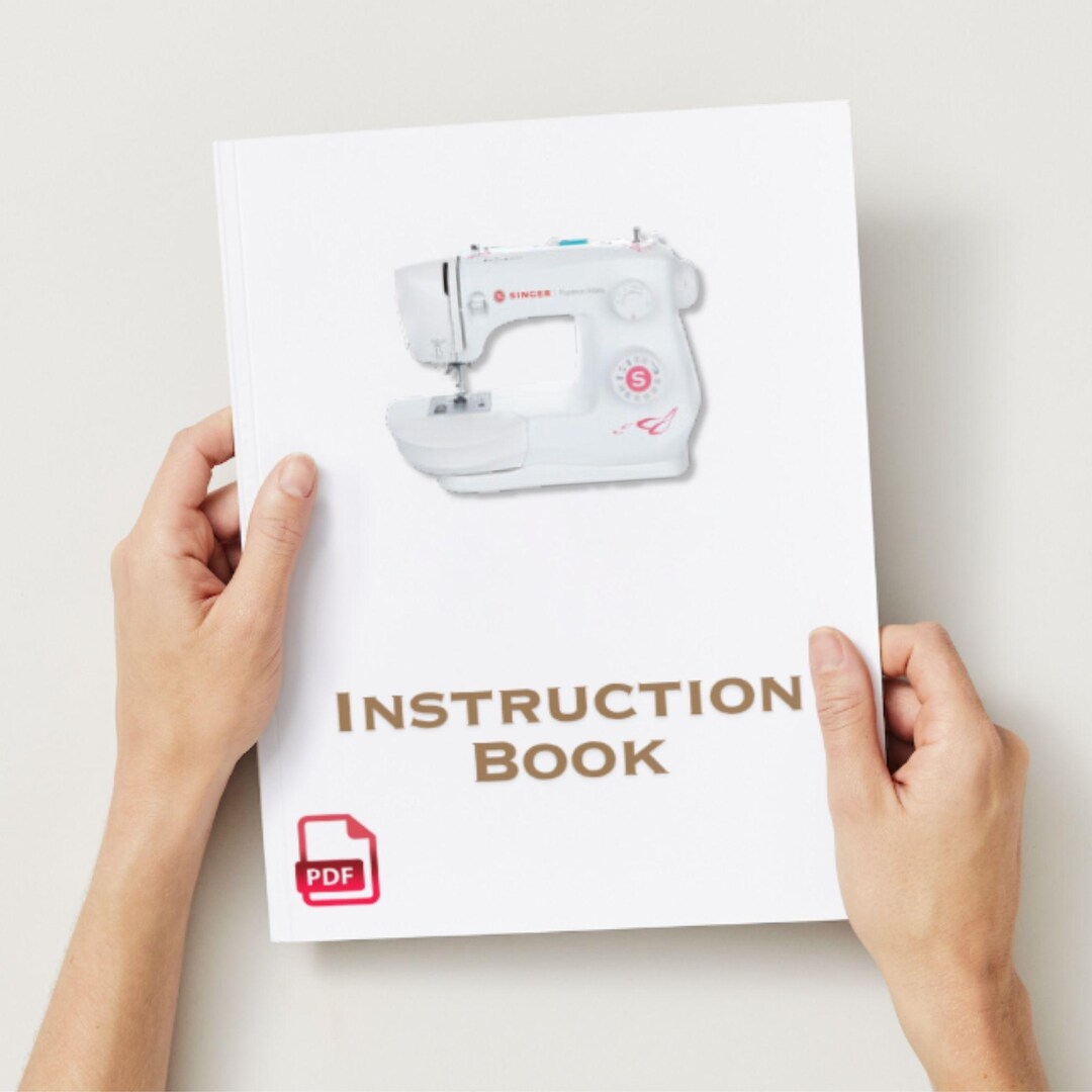Singer 9217 Sewing Machine Instruction Book - Instant Digital Download ...