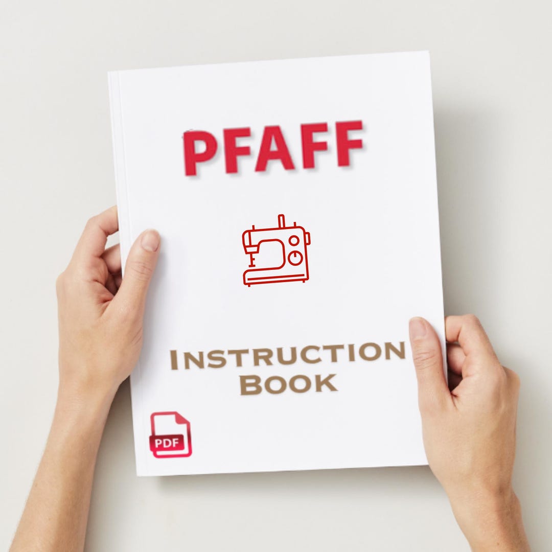Pfaff Creative 7510 Sewing Machine Instruction Book - Etsy