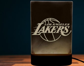 Lakers Logo Lamp - Etsy