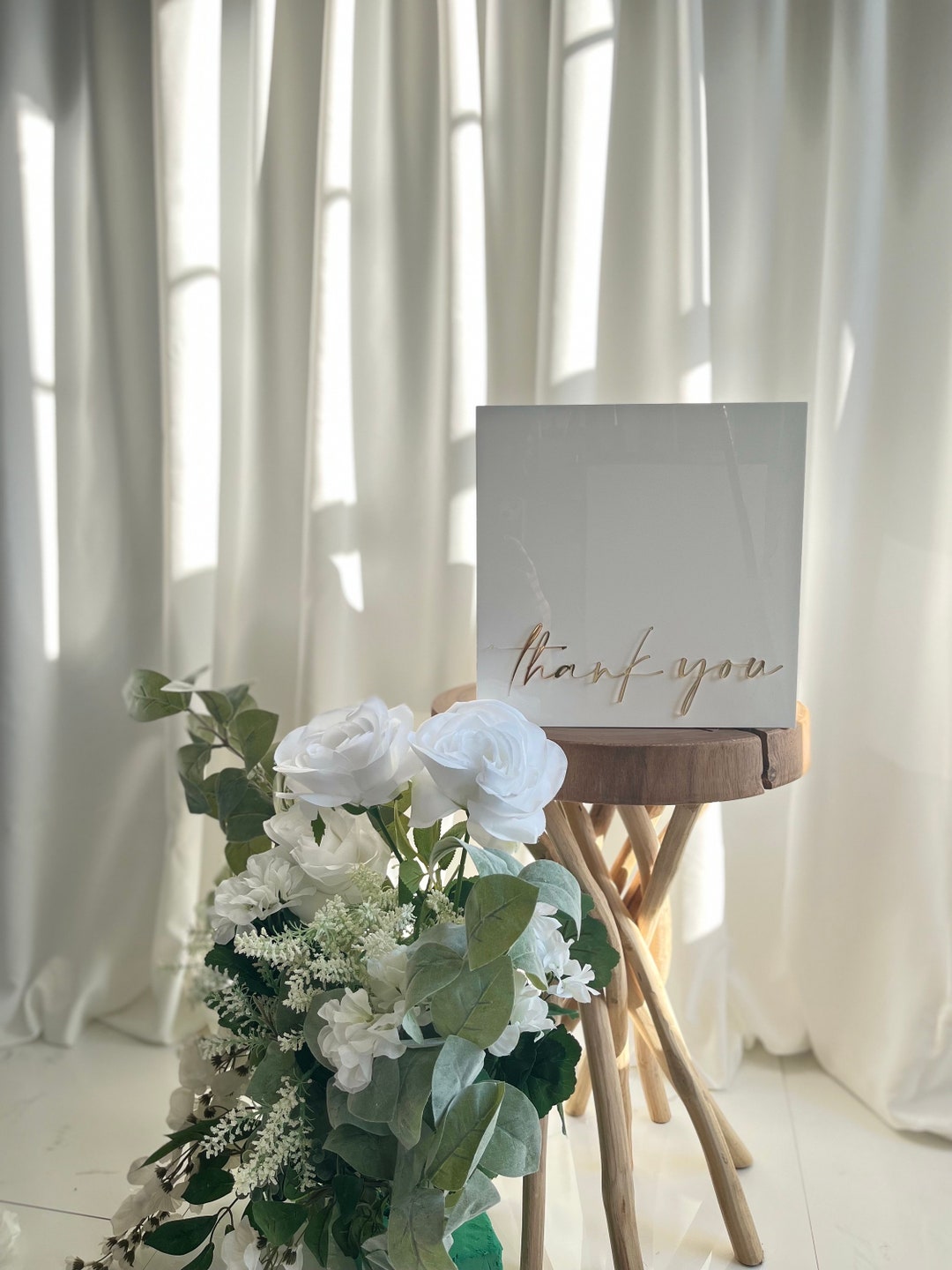 Glossy White Acrylic Wedding Envelope Box / Event Envelope Box /money ...