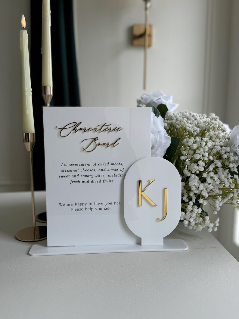 Double Layer Acrylic Custom Sign | Personalized 3D Wedding Sign | Two ...