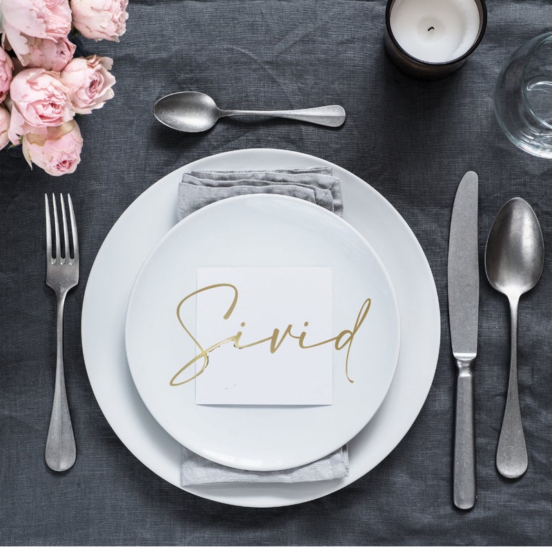 Place Card Sign - Etsy