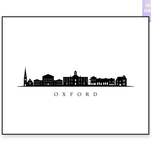 Oxford Ms Svg - Etsy