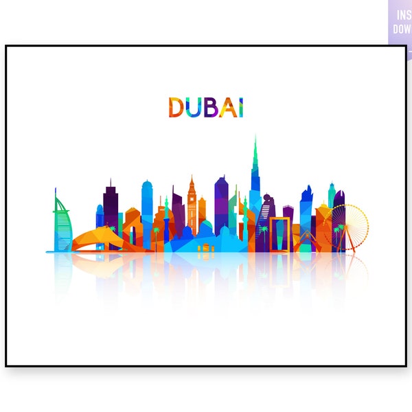 Dubai Printable - Etsy