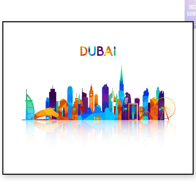 Dubai Printable - Etsy