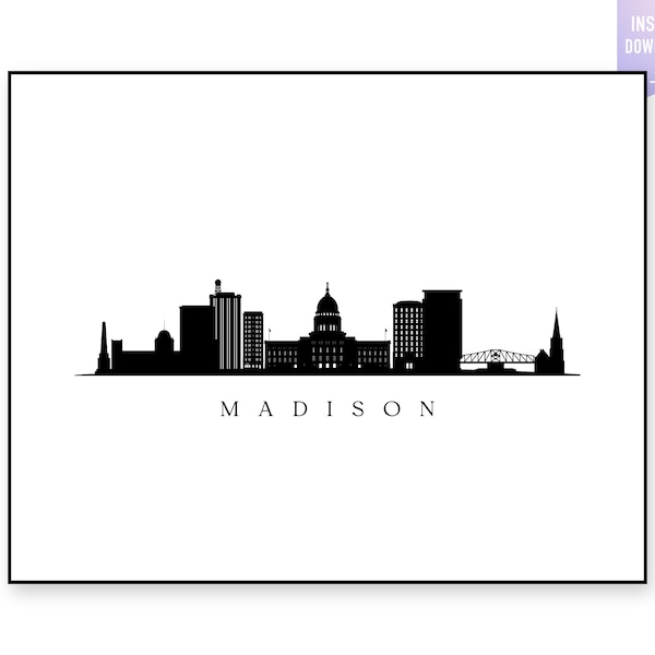 Madison Wisconsin - Etsy