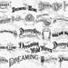 PNG DREAM WORDS Set of 56 Files in Png Format With Transparent ...