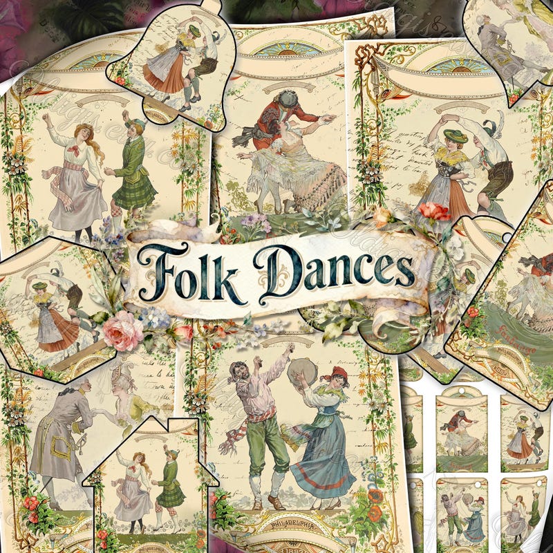 Vintage Scottish Folk Art - Etsy