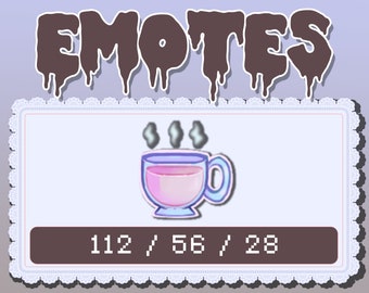 Hot Tea Emote - Etsy