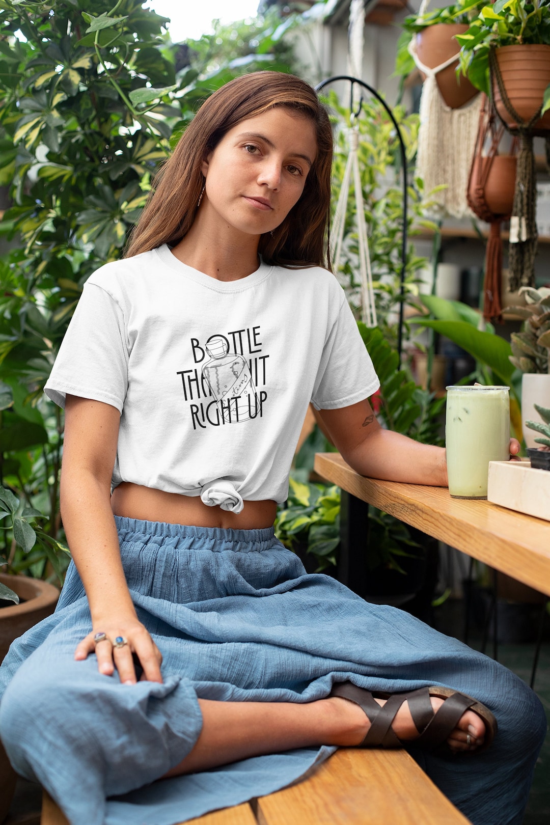 Bottle That Shit Right Up! (emotions) - Unisex T-shirt | Ironic ...