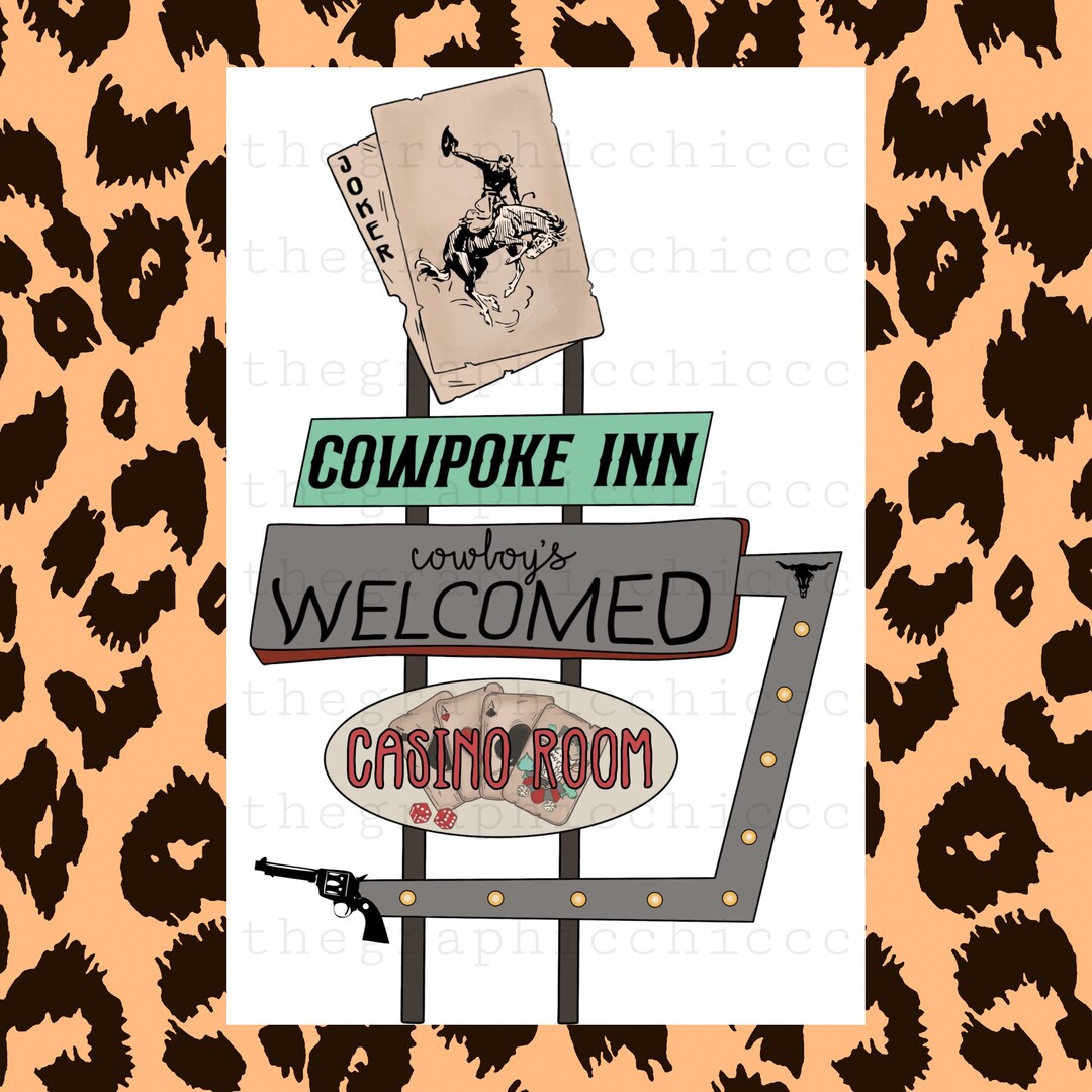 Cowboy Hotel | Cowpoke Png | Cowboy Casino | Playing Cards Png | Wild ...