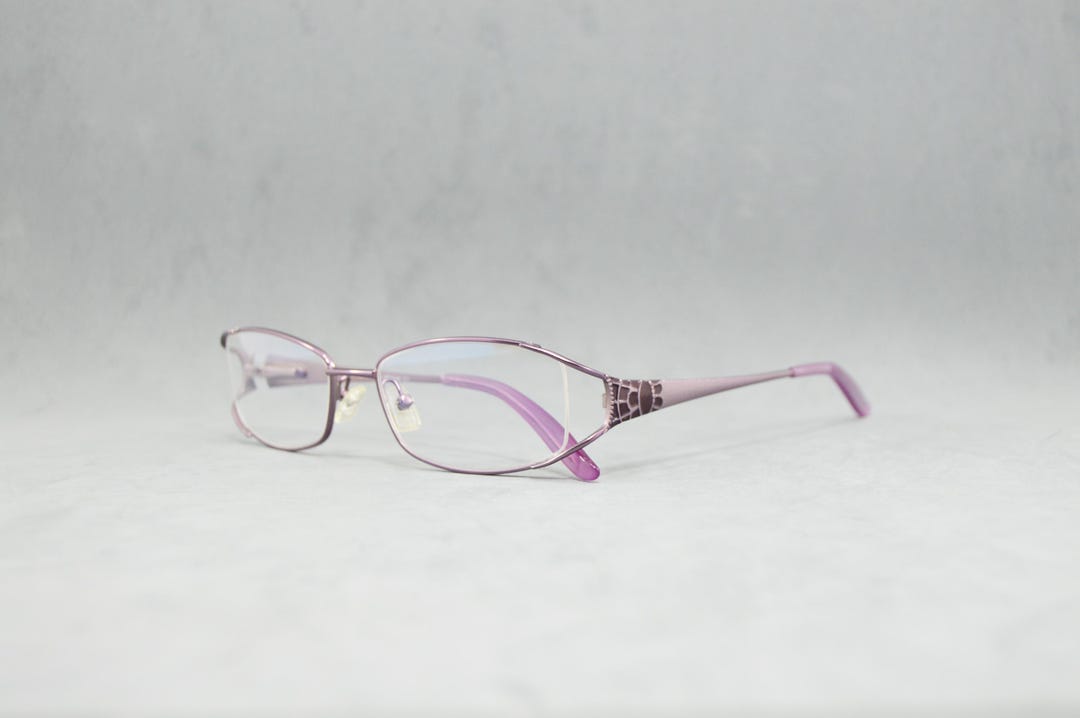 Vintage Eyeglasses BELLA BBN546 Half Rimless Nylon NOS Urworn Oval ...