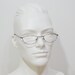 Vintage Eyeglasses VISTAN Germany NOS Metal Narrow Oval Eyewear Specs ...
