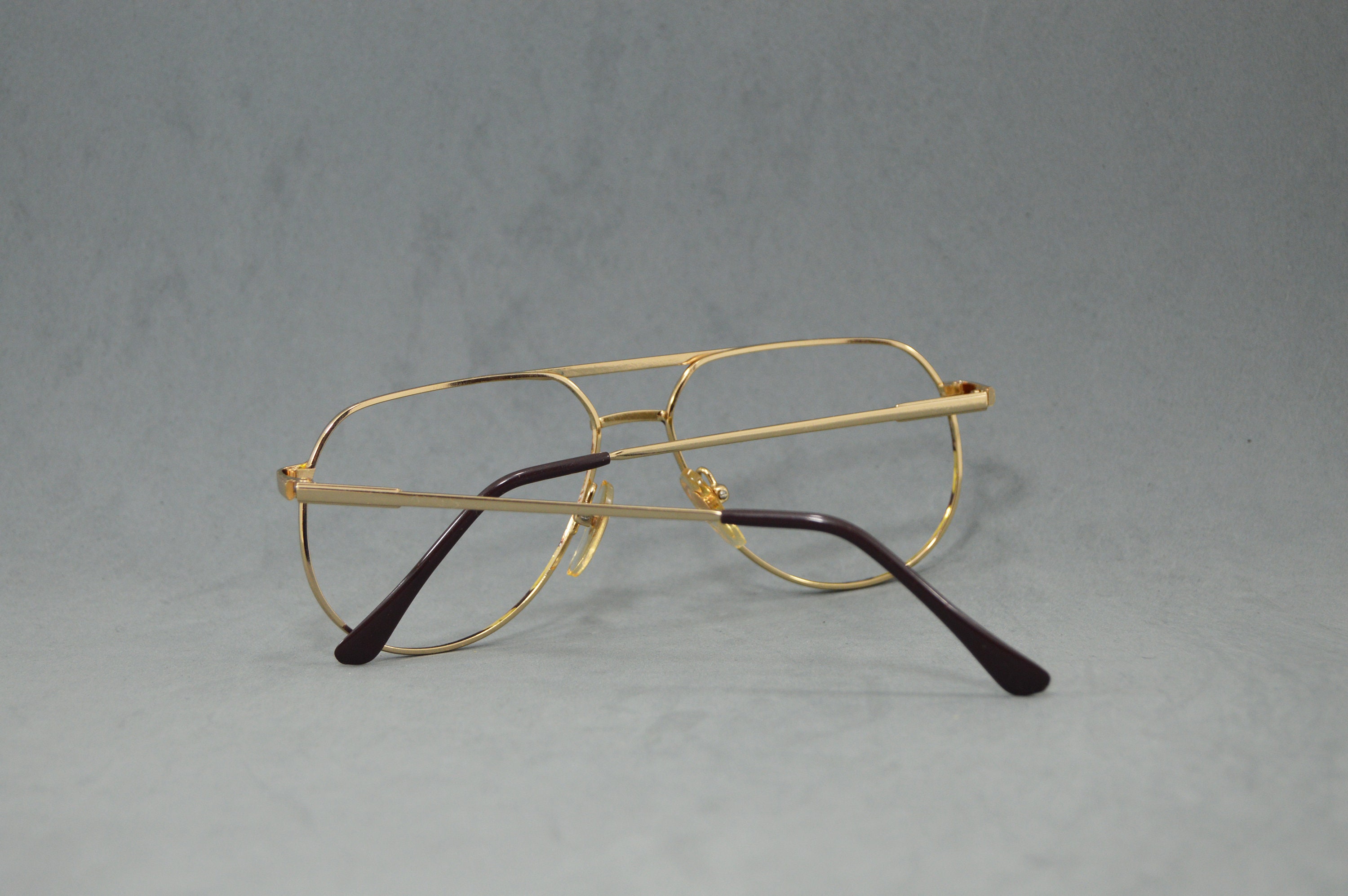 Vintage Matal Eyeglasses Alan Collection Italia 90s Rx Eyewear NOS ...