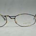 Vintage Metal Eyeglasses ASTRO Line ELITE 5052 Italy Fantasy Narrow ...