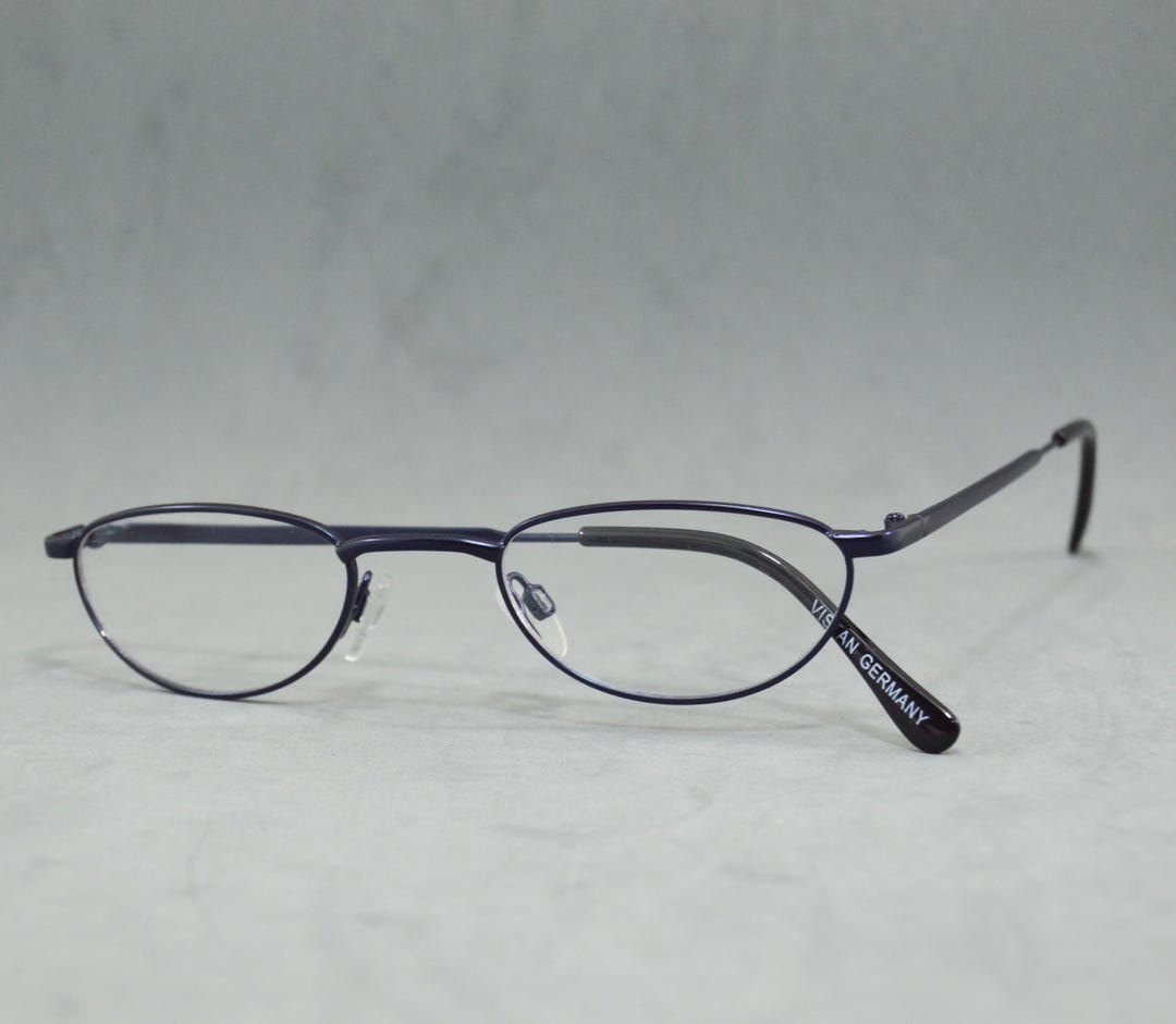 Vintage Eyeglasses VISTAN Germany NOS Oval Eyewear Specs Incluided ...