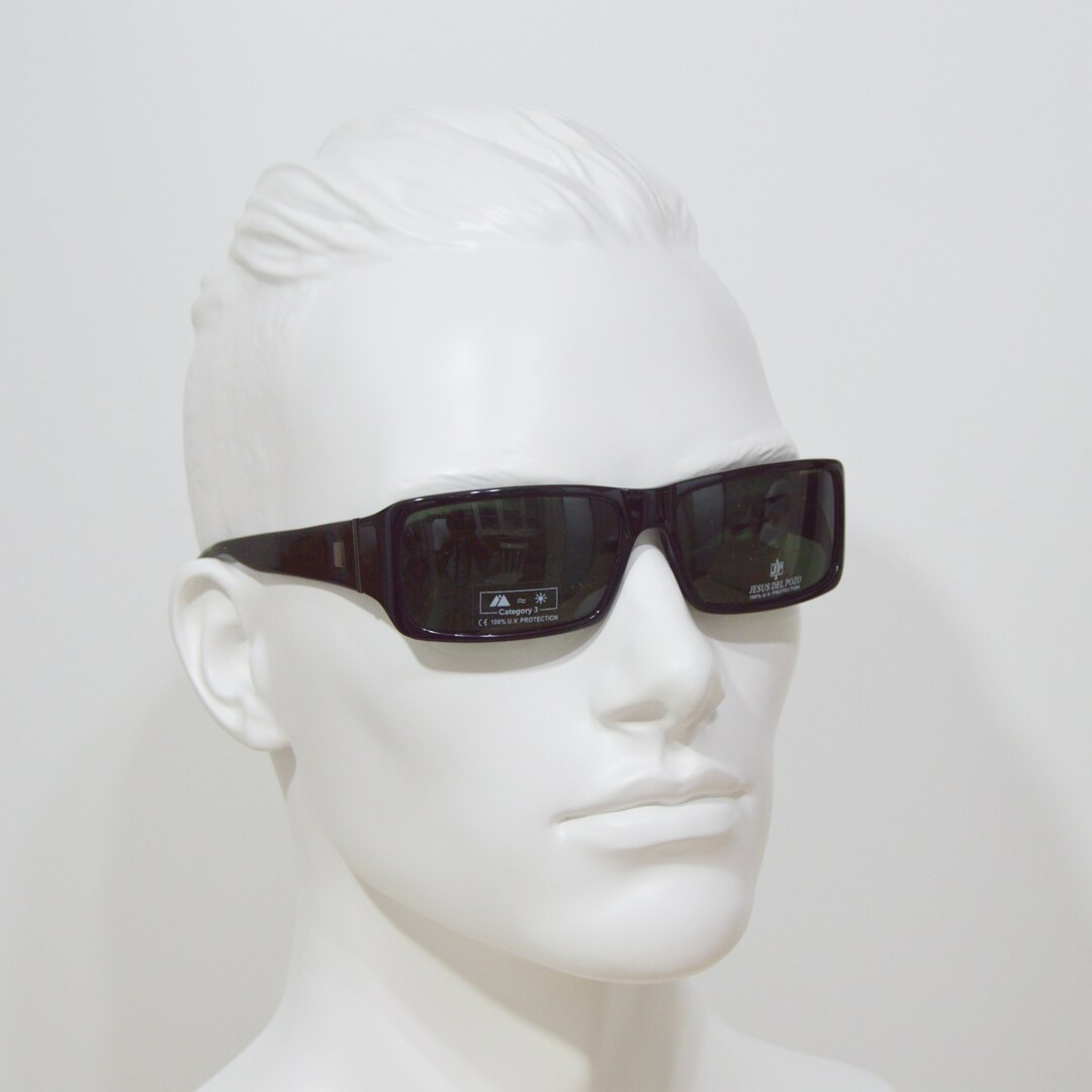 Vintage Acetate Sunglasses Jesus Del Pozo NOS Unworn Unisex Wrap ...