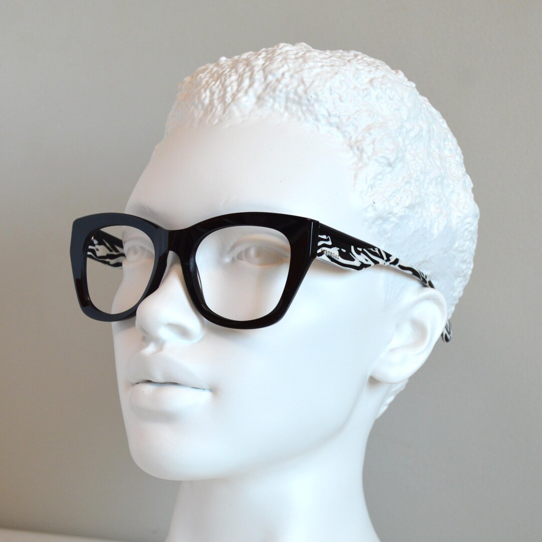 Fashion Woman Glasses. Fashion Designer Eyeglasses. Unique Design ...