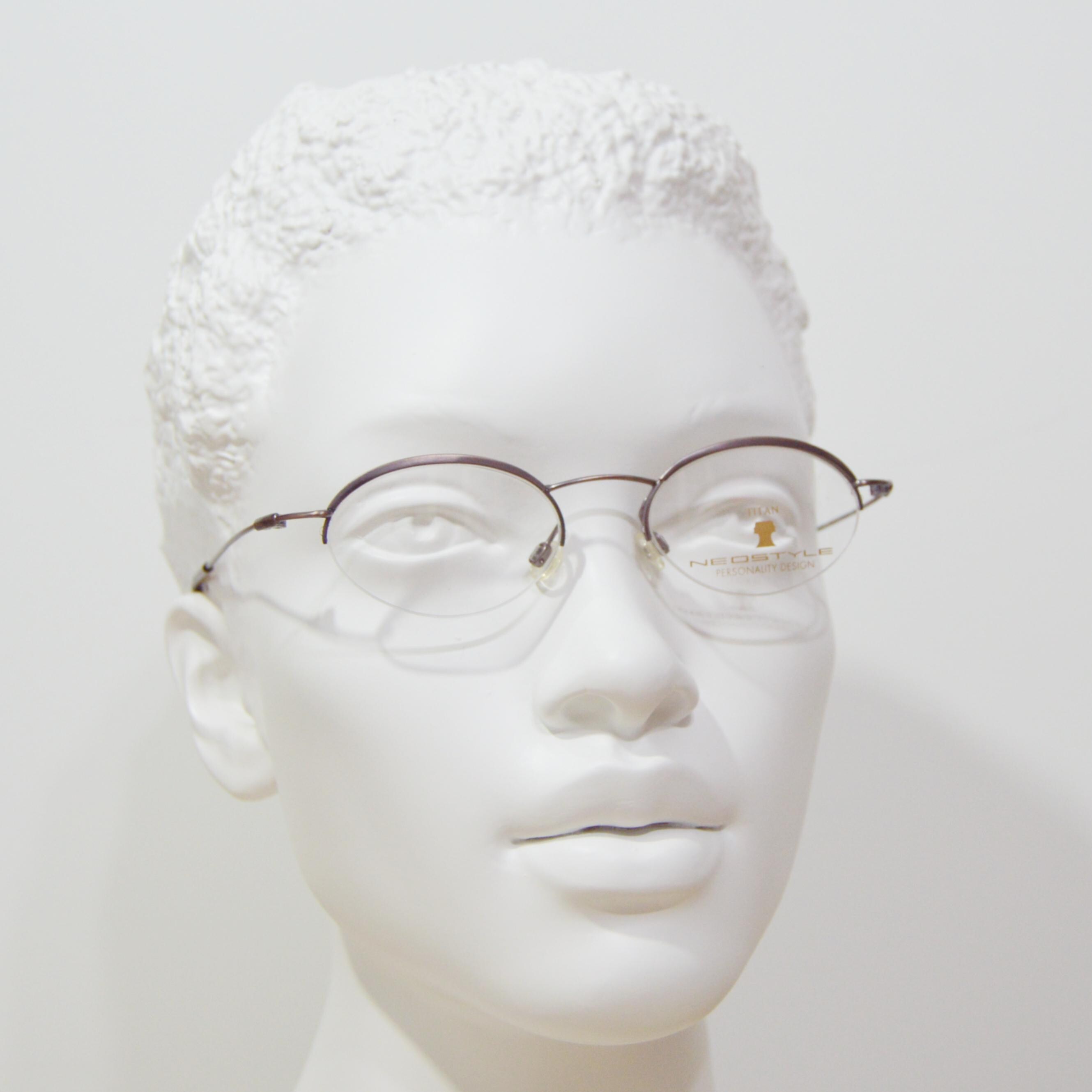 NEOSTYLE TITAN Top Vintage Eyeglasses Halfrimless 90s Academic NOS ...