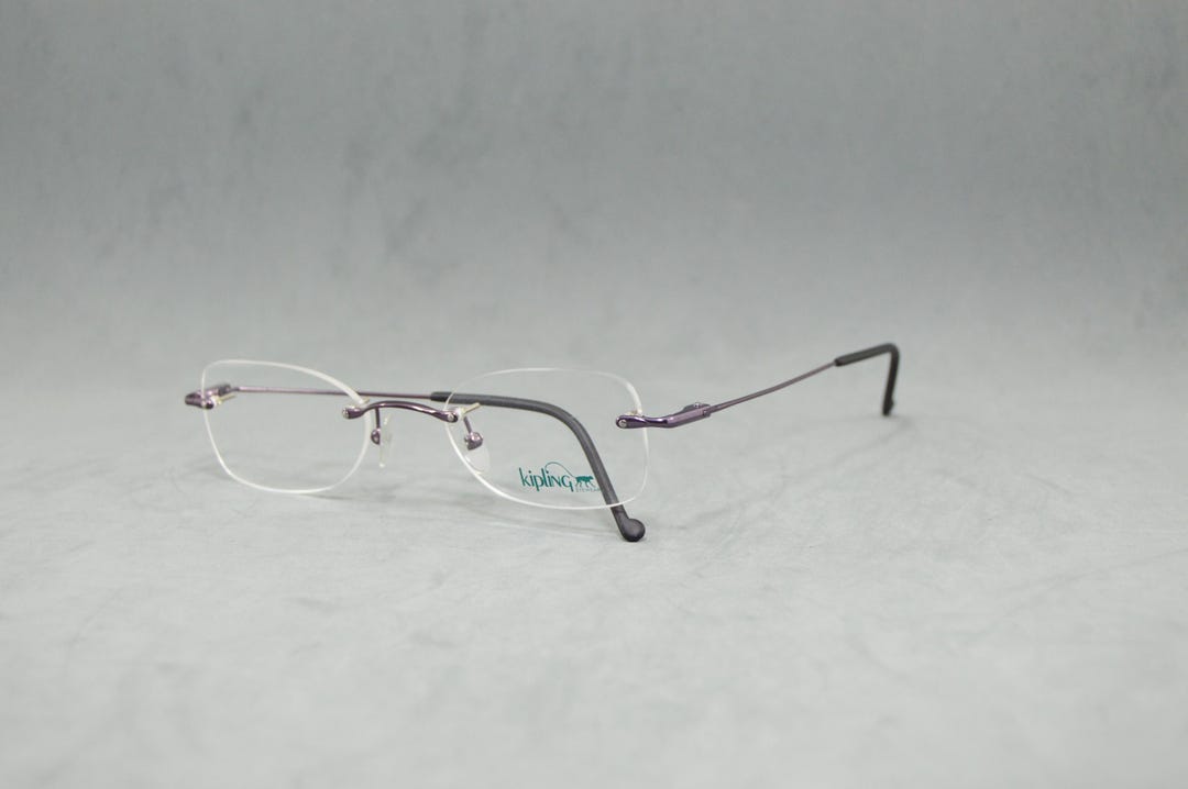 KIPLING 244 LAMY Top Vintage Rimless Eyeglasses France NOS Butterfly ...