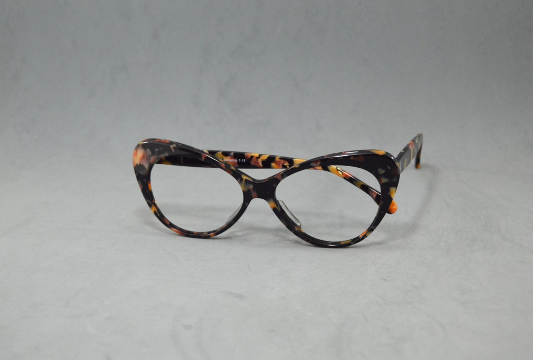 Eyeglasses Vintage Retro Desing Marbled Acetate Top Manufacture Quality ...