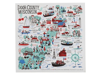 Door County Sticker - Etsy
