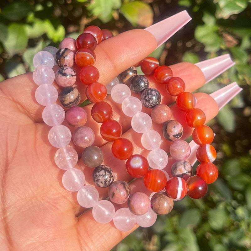 Handmade Crystal Bracelet - Etsy