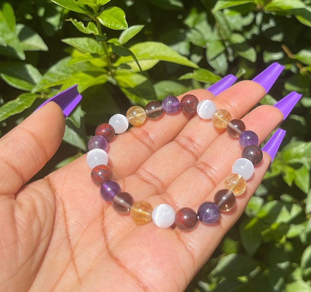 Pain Recovery Bracelet, Healing Crystals, Chronic Pain Relief, Crystal ...