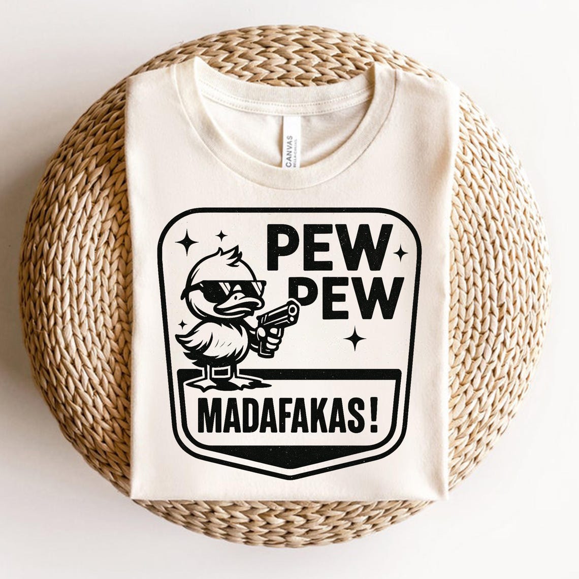 Pew Pew Madafakas SVG PNG, Funny Meme Gun Humor, Funny Bird With Guns ...