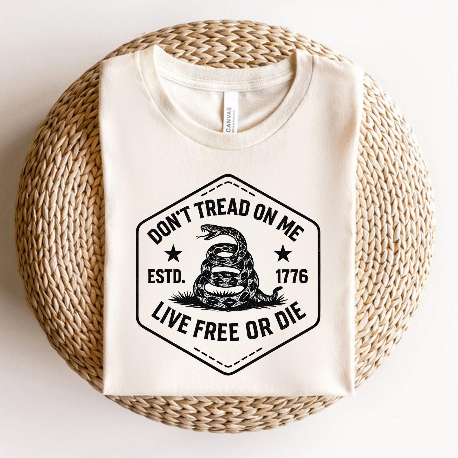 Don’t Tread on Me Live Free or Die SVG PNG, Gadsen Flag Rattlesnake ...