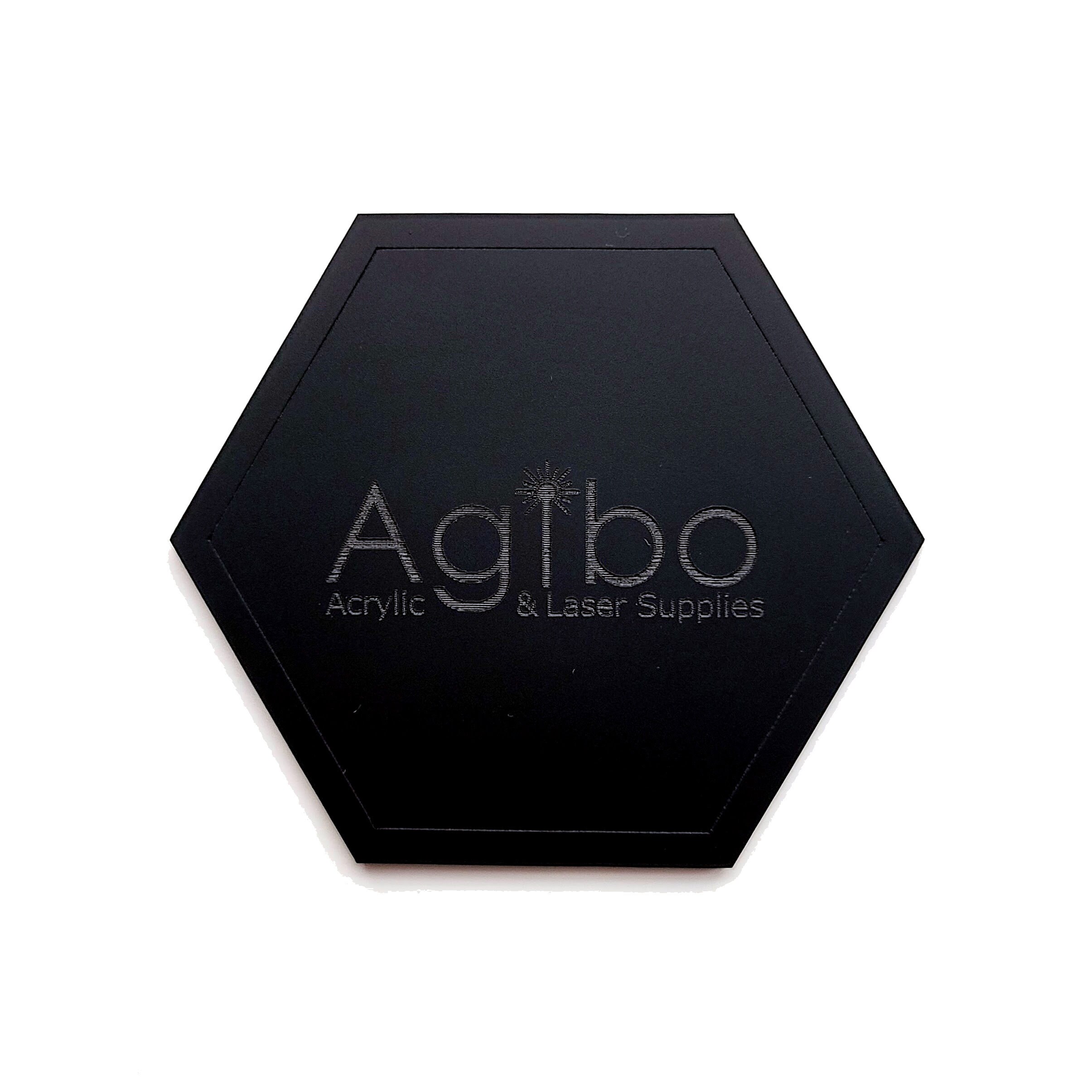 Black Cast Acrylic Sheet for Laser Cutting | Multiple Sizes & Finishes ...