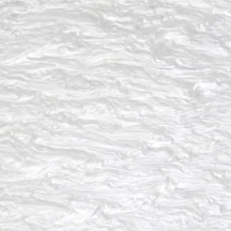 White Ripple Pearl Cast Acrylic Sheet for Laser Cutting | Multiple ...