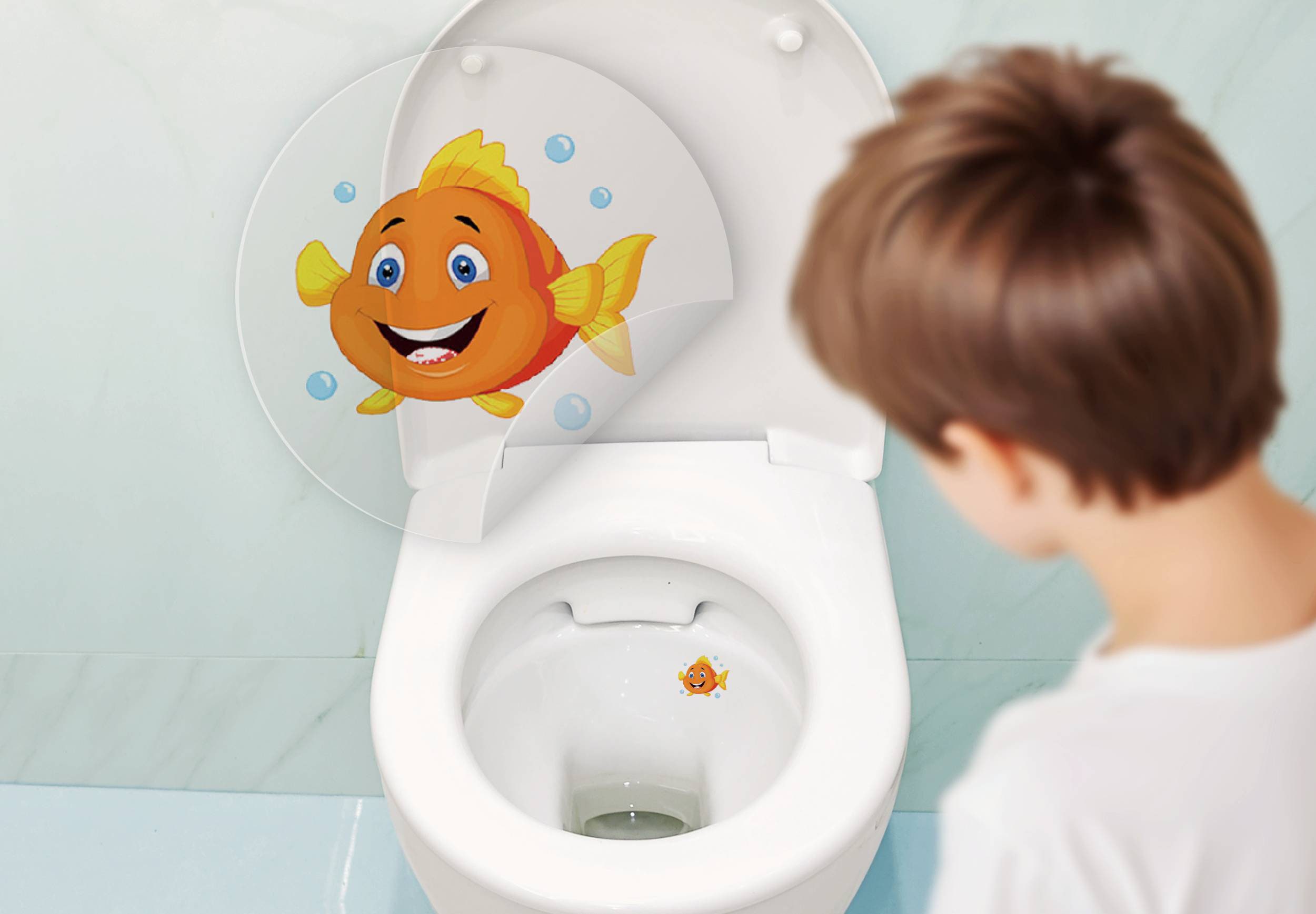 Potty Stickers Nemo - 4 Stickers- Urinal Target Stickers - Potty ...