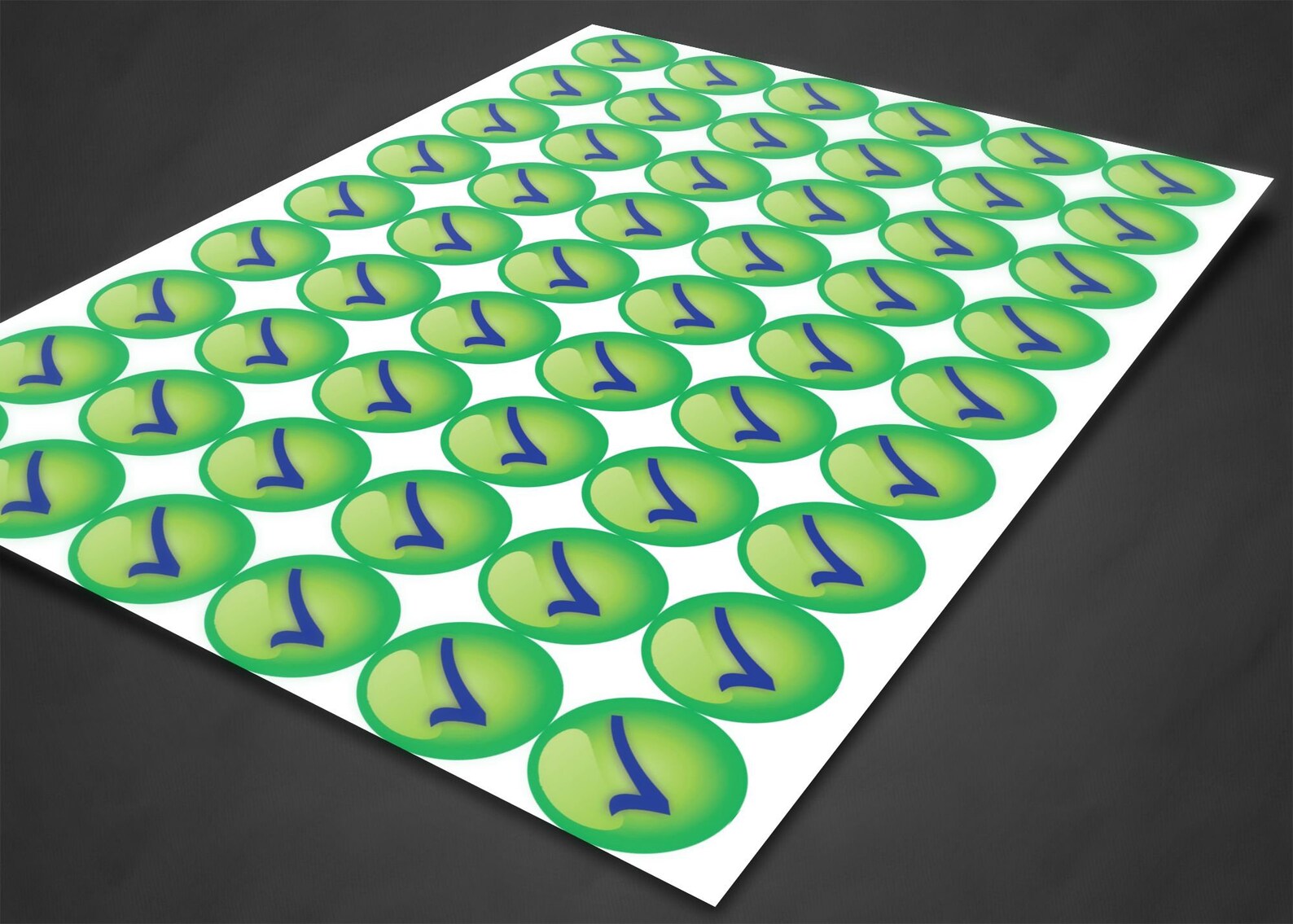 Green Check Mark Reward Stickers. 19mm. 54 Stickers. Tick Stickers ...