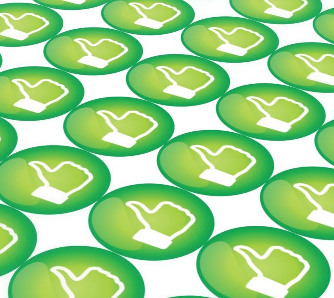 54 Thumbs up Stickers - Like Stickers - Reward Stickers - Incentive ...