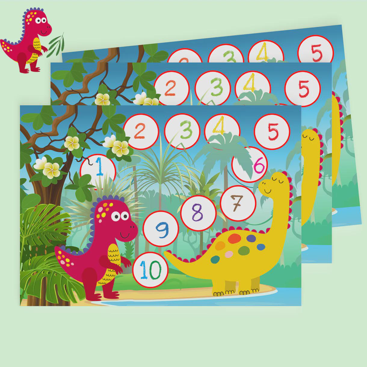 Reward Charts Dino + 70 Stickers - 3 Large Incentive Cards + 2 Sticker ...