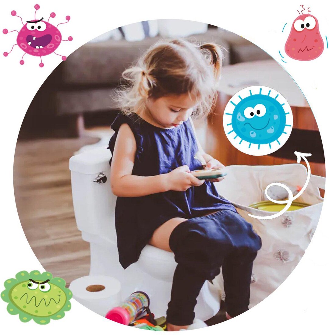 4 Urinal Sticker Monsters - Urinal Fly - Urinal Target Stickers - Potty ...