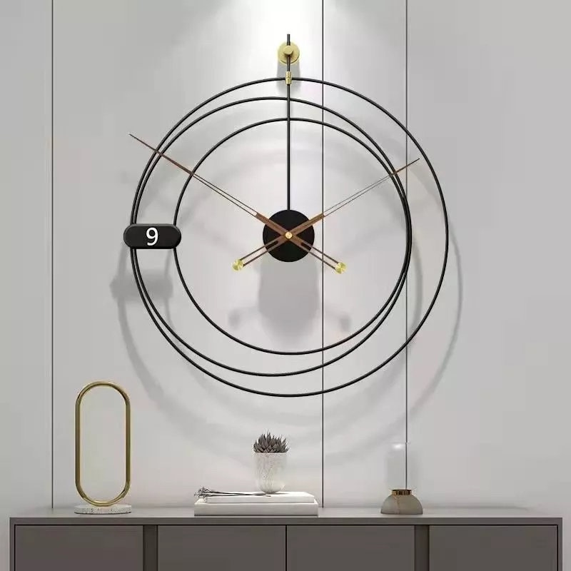 Large Modern Wall Clock - Etsy