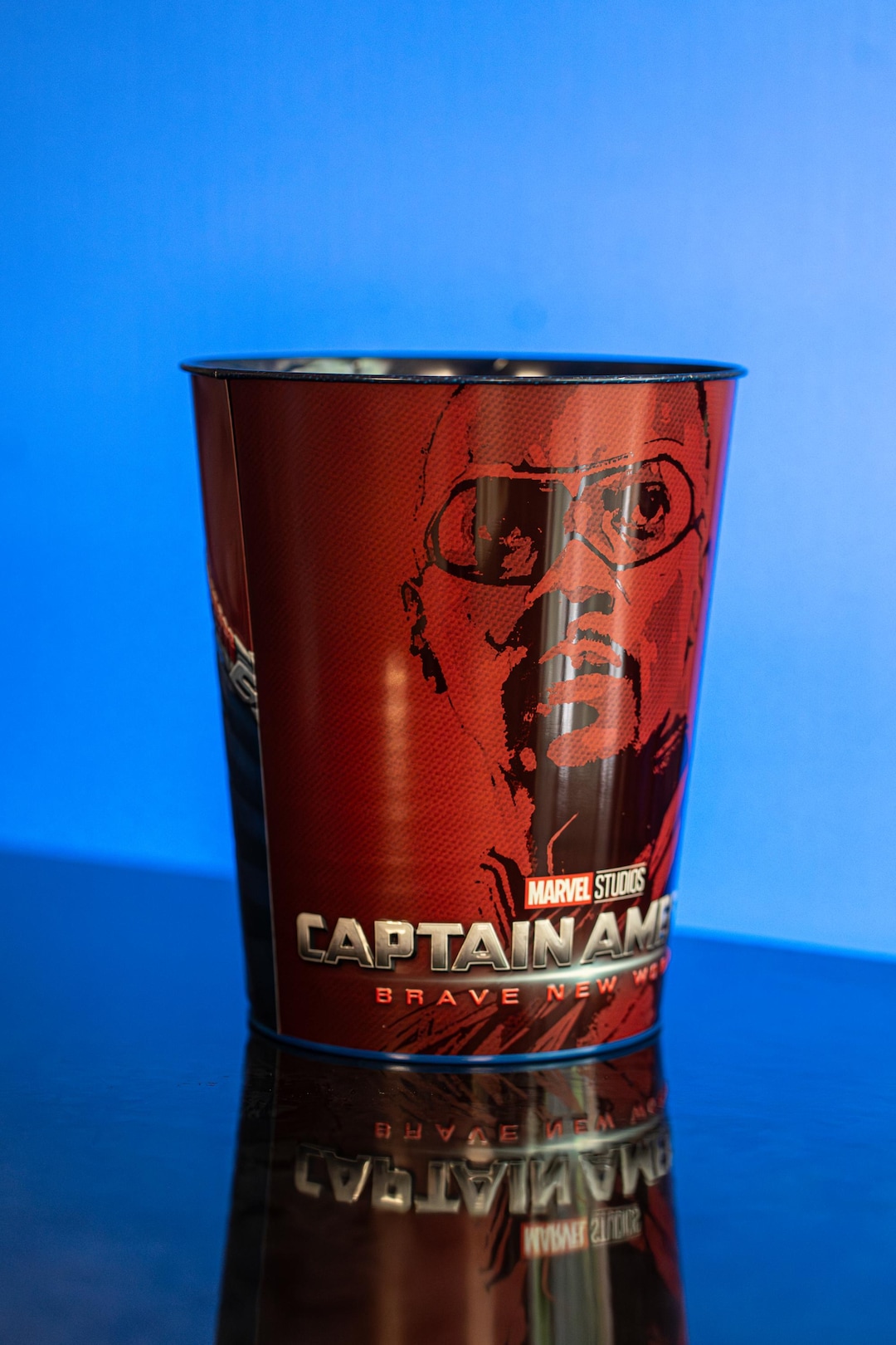 Captain America Popcorn Tin Buckets - Etsy