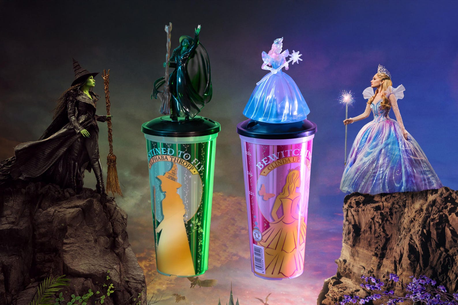 Wicked for Good Cups & Toppers - Etsy