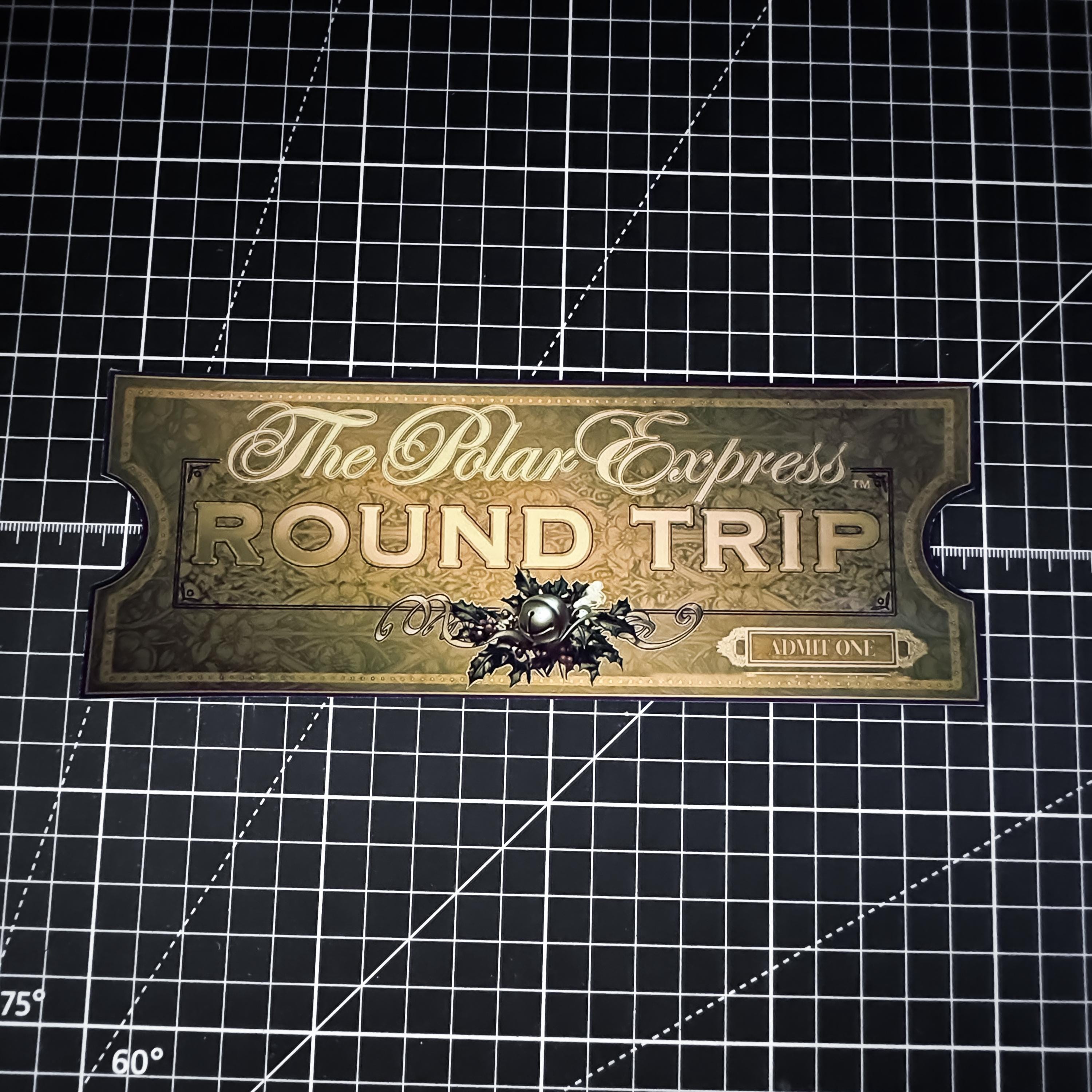 Polar Express Golden Tickets [with Personalisation Option] - Etsy