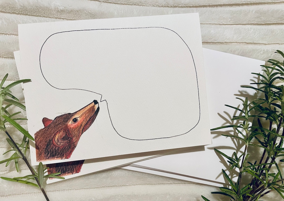Coyote Bundle of 5 Greeting Cards (blank) - Etsy