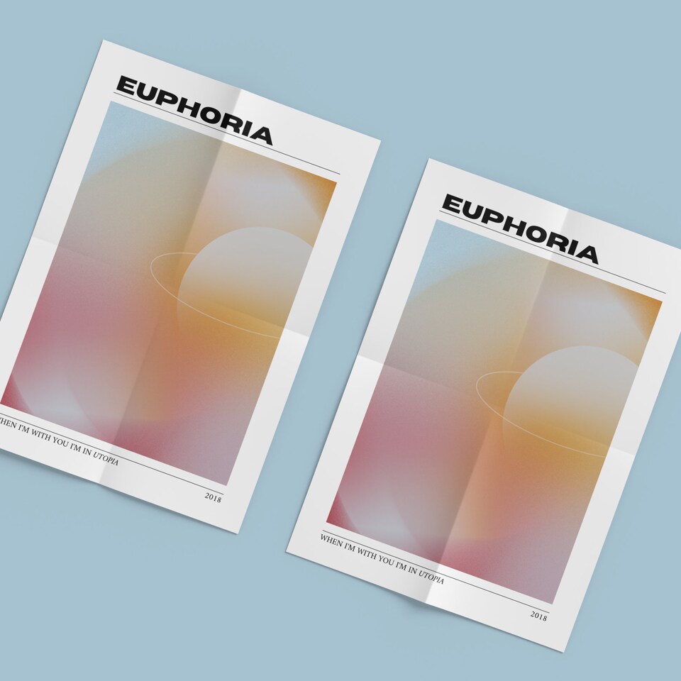 Euphoria Lyric Premium Matte Vertical Poster sold by Gaurav Bajaj | SKU ...