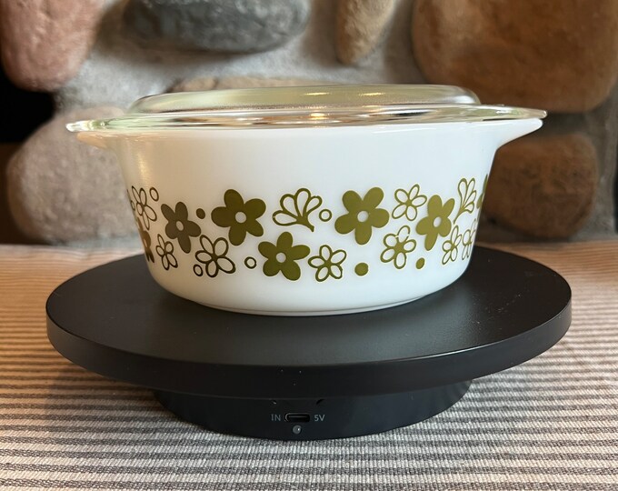 Pyrex Spring Blossoms Casserole Dish With Lid, 750ml, Holds 3 Cups for ...