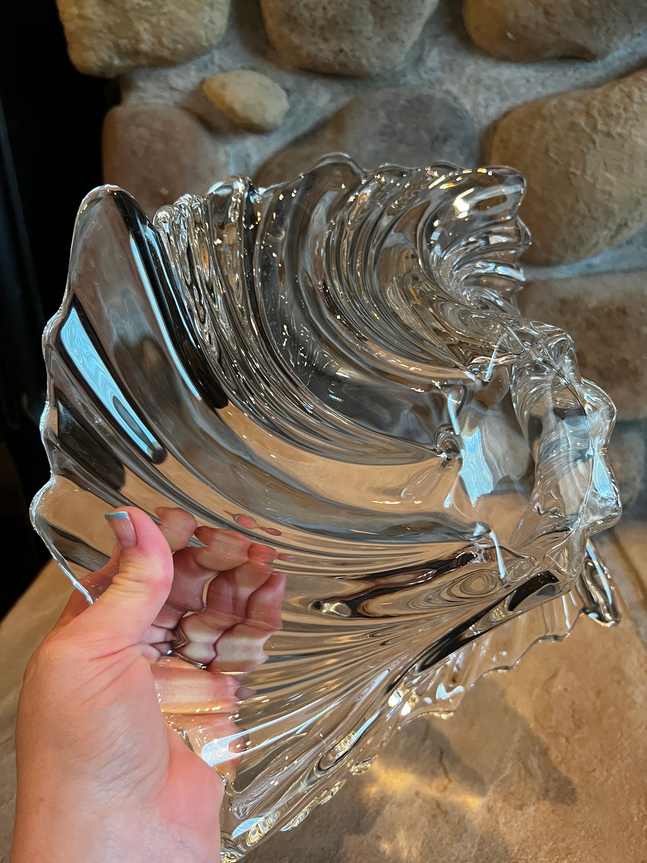 Mikasa Belle Epoque Swirl Wave Crystal Decorative Bowl, Made in Germany ... Mikasa Belle Epoque Swirl Wave Crystal Decorative Bowl, Made in Germany ...