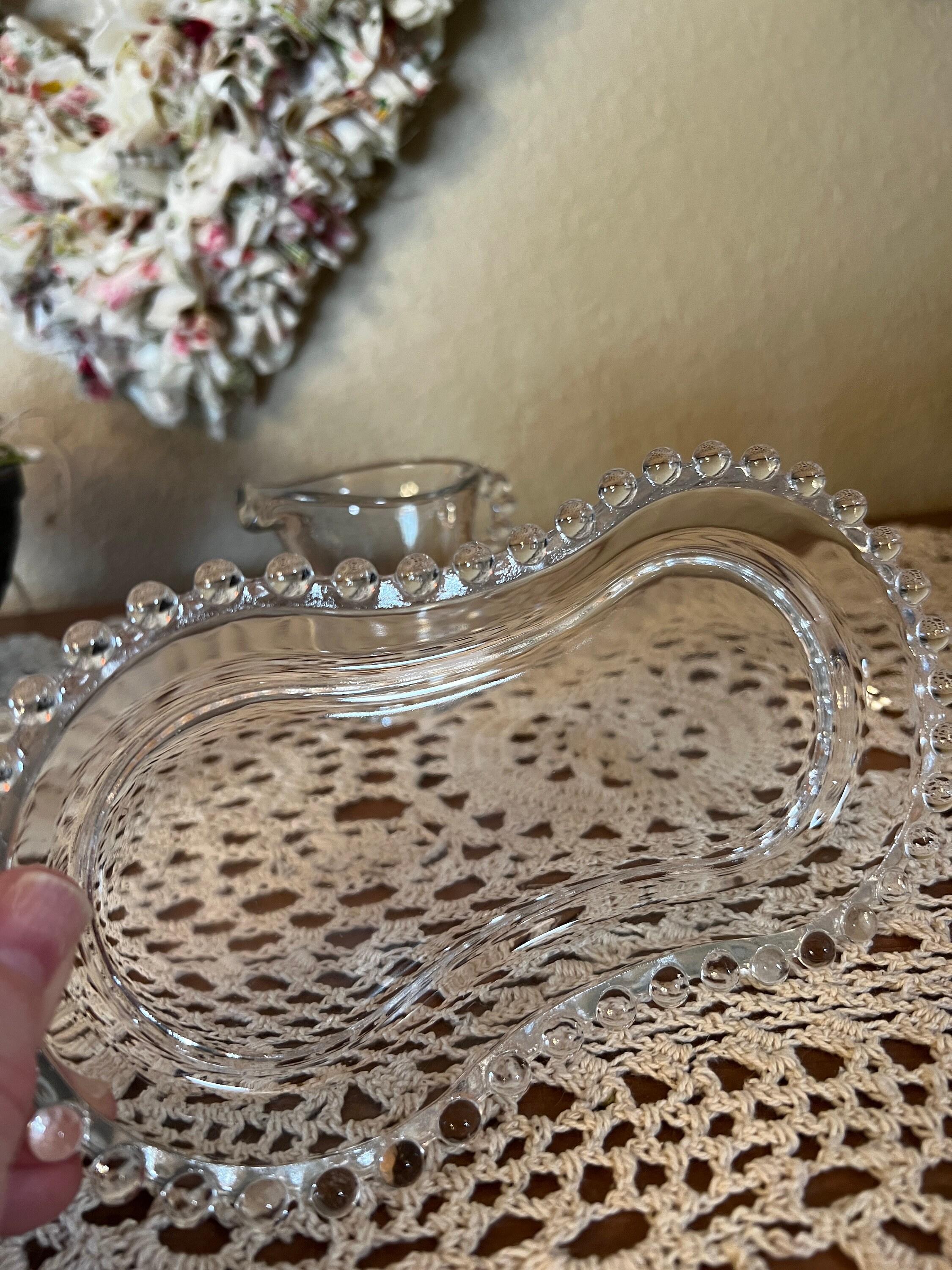 Anchor Hocking Berwick Boopie Bubble Glass Creamer Pitcher - Etsy