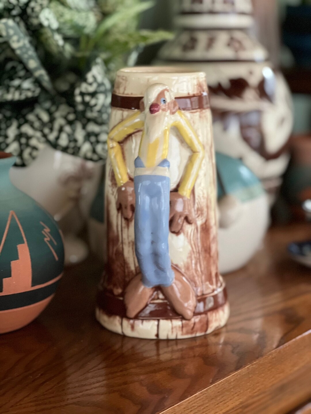 Twin Winton Signed Ceramic Mug, Hillbilly Stereotype, Ozark Mountain ...