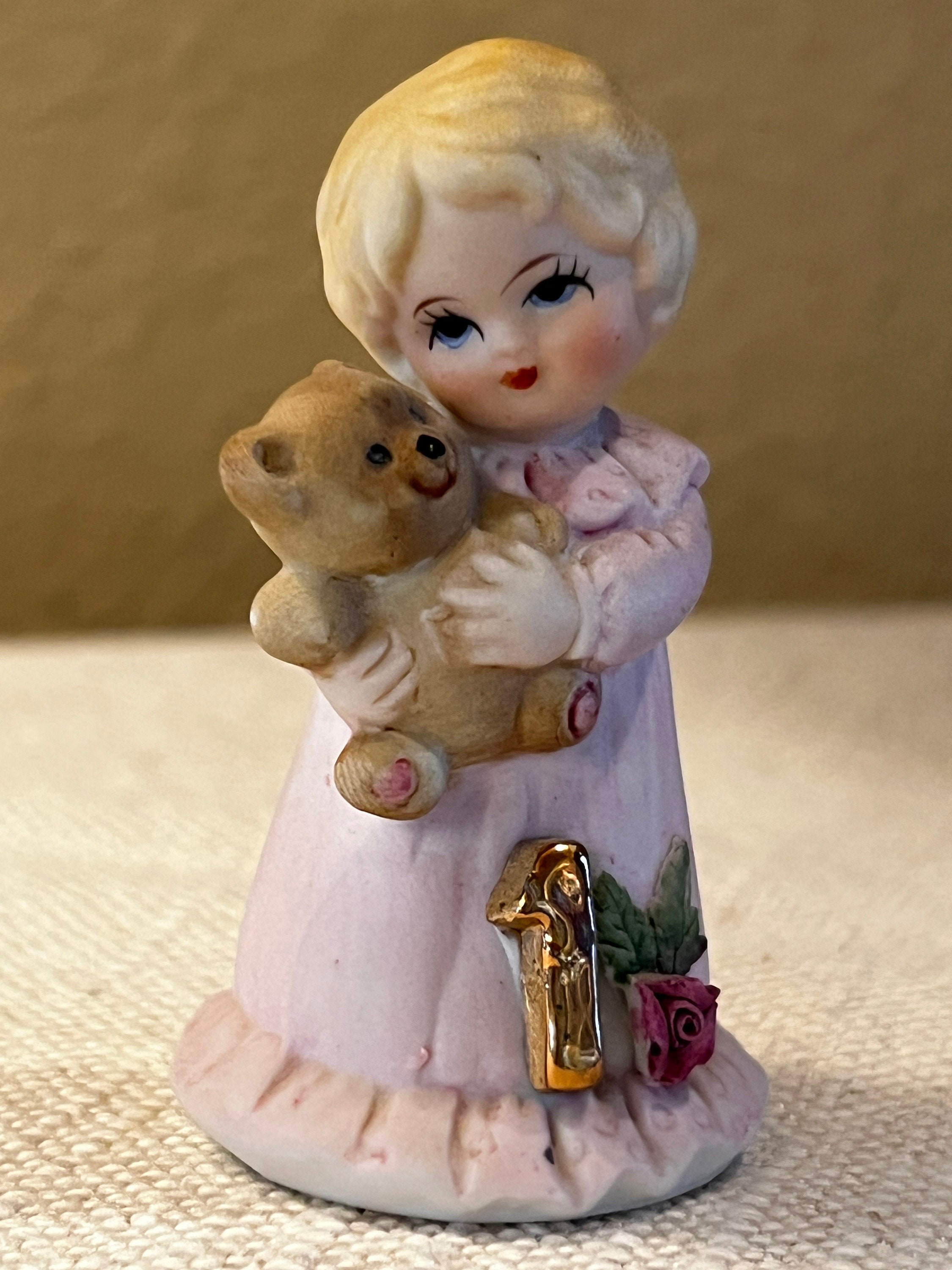 Enesco Growing up Birthday Girls, Age 1, Girls Birthday Figurine ...