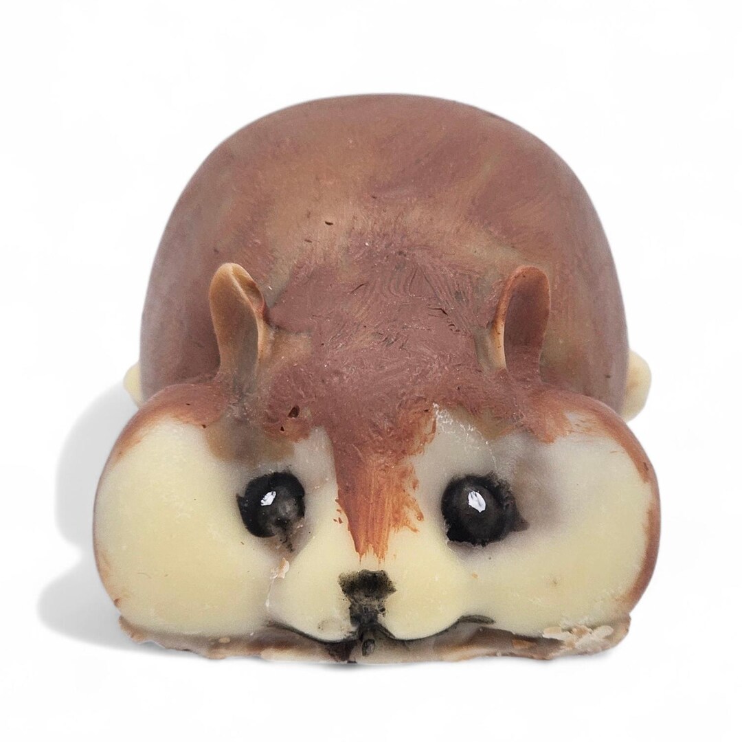 Handmade Chocolate Hamster Cake Topper: Edible Gift - Etsy